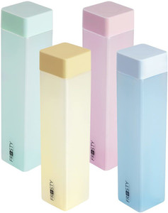 FROSTY Plastic Food Grade Fridge Square Bottle 4 Pieces multicolor 1000 ...