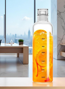 MAA ECOMMERCE Premium Glass Water Bottle for Office, Gym & Travel ...