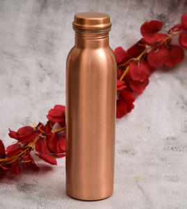 OGGN Pure Stylish Copper Water Bottle, Tamba Bottles, Office Carrying ...