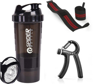 peakpack Exclusive Quality 700ml Gym Protein Shaker With Hand Exercise ...