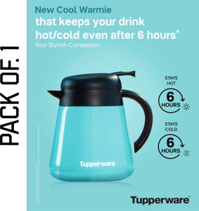 TUPPERWARE Thermal pot 800 ml air tight pack of 1 (L 13 cm)(W 13 cm)(hi ...