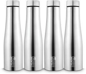 ক্লাচিক এচেন Stainless Steel Puro Water Bottle 1000ml(Pack of 4) 1000 ...