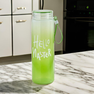 Fhs Enterprise Hello Master Glass water bottle,Water Bottle for Home ...