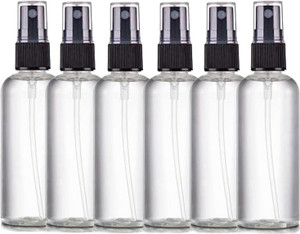 ShopCircuit Multipurpose Refillable Fine Black Mist Spray Empty Bottle ...