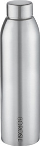 BOROSIL EasySip Stainless Steel 750 ml Water Bottle, Single Wall, BPA ...