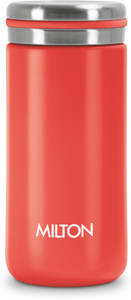 MILTON Shiny 200 Thermosteel Water Bottle, ISI Certified, 24 Hr Hot and ...