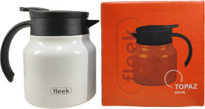 Fleek Topaz Premium Steel Vacuum Flask for Tea/Coffee with Handle -18 ...