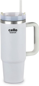 cello Quench Steel Insulated Tumbler with Lid & Straw | Sipper Flask ...