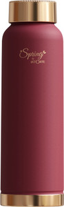 LA'FORTE Heavy Gauge Copper Bottle_Maroon 1000 ml Copper Bottle - Buy ...