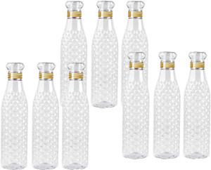 JLR Enterprise Plastic Fridge Water Bottle Set Of 12 Crystal Diamond ...