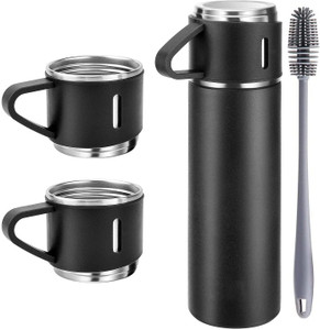 Infinite Stores Flask Gift Set with Cup/Vacuum Stainless Steel for ...