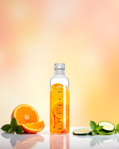MAA ECOMMERCE Premium Glass Water Bottle for Office, Gym & Travel ...