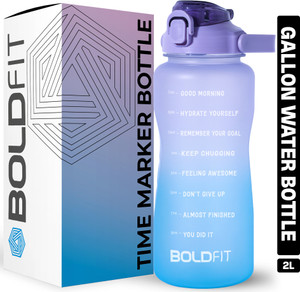 BOLDFIT 2 Liters Water Bottle Water Bottle Gallon Bottle Gym Sipper ...