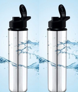 Spinfluencs Stainless Steel Sipper 1 Litre Leakage Proof Water Bottle ...