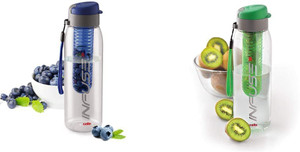cello Infuse Plastic Water Bottle, 800 ml,GREEN N BLUE 800 ml PET ...