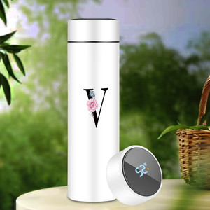 Motivatebox Vacuum Insulated Temperature Colorful Alphabet Letter V ...