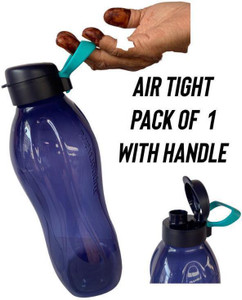 TUPPERWARE 2000ml Fliptop Airtight Blue Water Bottle With Handle (Pack ...