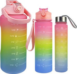 REIKI CRYSTAL PRODUCTS Motivational Time Marker Sipper Bottle 2000ML ...