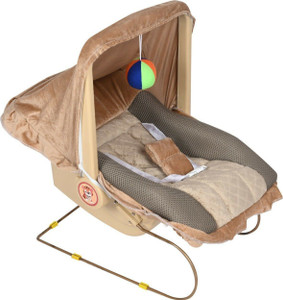 DANDLES 12 IN 1 NON-MUSICAL BABY FEEDING SWING CARRY COT WITH MOSQUITO ...