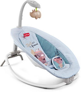 LuvLap Joy-n-Giggles Baby Rocker for Infants - Motorized Swing with ...