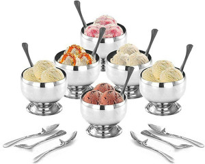 KITCHENCAFE Stainless Steel Serving Bowl Price in India - Buy ...