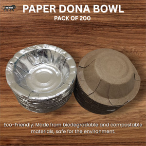 Vuniqo Company Paper Sauce Bowl Silver Disposable Paper Bowl/ Paper ...