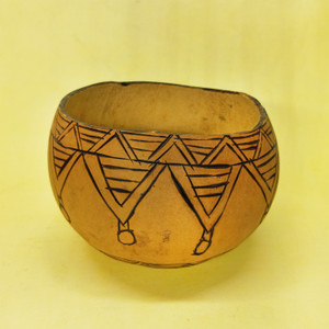 Shabari Emporium Wooden Decorative Bowl Handmade Tuma Craft Dried ...
