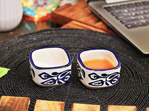 Jimkia Ceramic Sauce Bowl Ceramic Chutney Bowl For Serving Dip Sauce ...