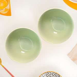 Lemon Tree Ceramic Serving Bowl Round for Snacks, Soup, Nuts Serving ...