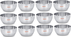 LIMETRO STEEL Stainless Steel Serving Bowl Stainless steel Heavy Gauge ...