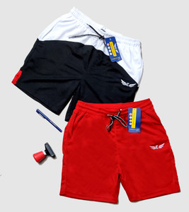 Chrome & Coral Colorblock Men Boxer - Buy Chrome & Coral Colorblock Men ...