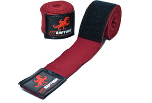 FITRAPTORS Boxing Hand Wrap with Thumb Loop with Velcro for Better ...
