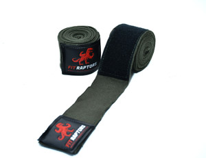 FITRAPTORS Boxing Hand Wrap with Thumb Loop with Velcro for Better ...