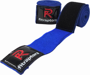 FITRAPTORS Boxing Hand Wrap with Thumb Loop with Velcro for Better ...