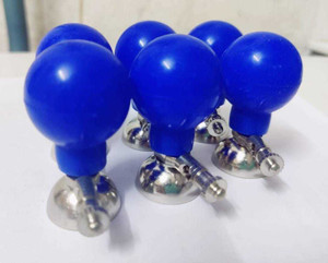 shiv care ECG Adult Electrode Bulb for ECG Machine Set of 6 Rubber Bulb ...