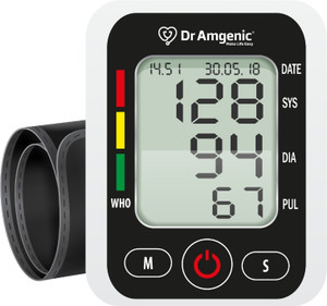 Dr Amgenic Digital Blood Pressure Monitor AH-01 BP Machine With Voice ...