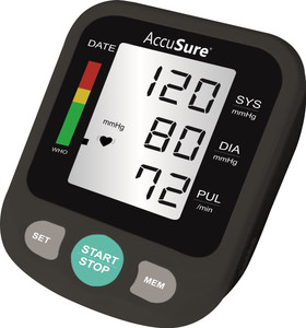 AccuSure Blood Pressure Monitor Simple Reliable Accurate Fully ...