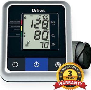 Dr Trust (USA) Fully Automatic Digital Blood Pressure Checking Machine ...