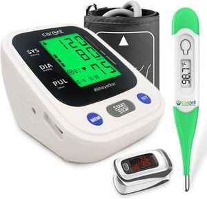 Carent Automatic Blood Pressure Machine BP51Pro with Pulse Oximeter and ...