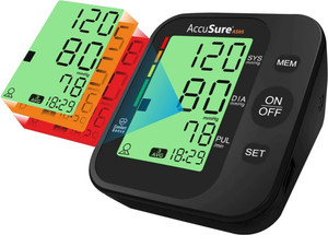 AccuSure AS05 3 Color Smart Display Technology AS Series Bp Monitor ...