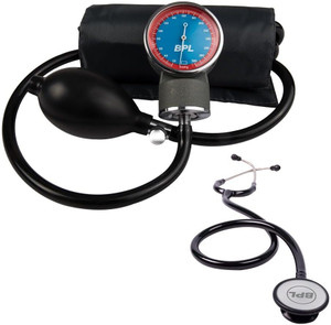 BPL Medical Technologies Aneroid Sphygmomanometer Manual Blood Pressure ...