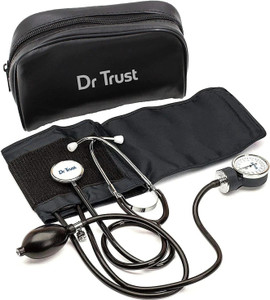 Dr Trust (USA) Clock Dial Type Aneroid Palm Manual Professional ...
