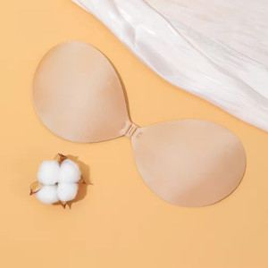 Luxula Self Adhesive Silicone Strapless Backless Sticky Instant Breast ...