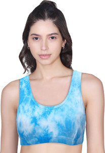 Dchica Regular Broad Strap Bra for Girls Non-Wired Gym Workout Women ...