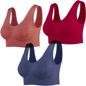 Xyra Girls women sports air bra seamless Women Everyday Non Padded Bra ...