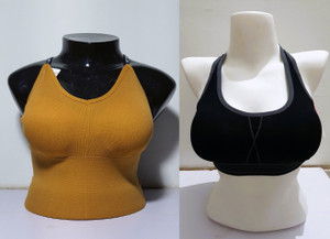 sam-v Women Sports Non Padded Bra - Buy sam-v Women Sports Non Padded ...