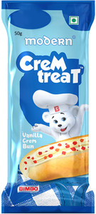 Modern Vanilla Cream Bun Price in India - Buy Modern Vanilla Cream Bun ...
