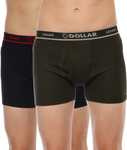 Dollar Men Dollar Lehar Mens Combed Cotton Trunk - Pack of 2 - Actual ...
