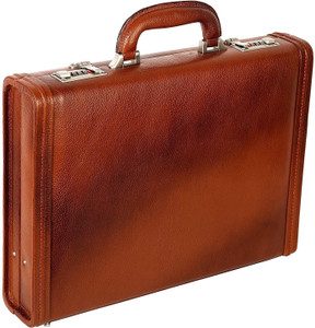 C Comfort Genuine Leather Briefcase Bag for Men Expandable Features ...