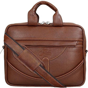 Leather World 12 inch Mini Laptop Bag Office Bag Medium Briefcase - For ...